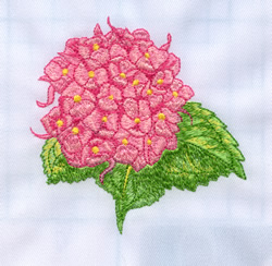 Hydrangea Embroidery Design | AnnTheGran.com
