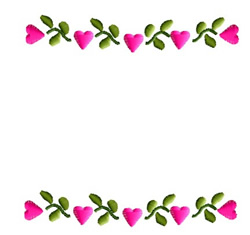Heart Border Embroidery Design | AnnTheGran.com
