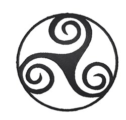 Celtic Triskell Embroidery Design | AnnTheGran.com