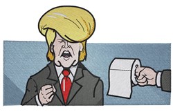 Donald Trump Embroidery Design | AnnTheGran.com