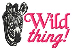 Wild Thing Embroidery Design | AnnTheGran.com