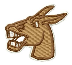 Mule Head Embroidery Design | AnnTheGran.com