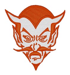 Devil Embroidery Design | AnnTheGran.com