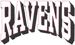 Ravens Embroidery Design | AnnTheGran.com