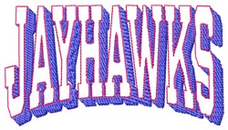 Jayhawks Embroidery Design | AnnTheGran.com