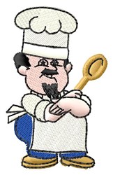 Chef Embroidery Design | AnnTheGran.com