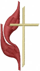 Methodist Church Embroidery Design | AnnTheGran.com