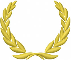 Wreath Embroidery Design | AnnTheGran.com