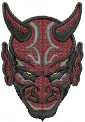 Devil Embroidery Design | AnnTheGran.com
