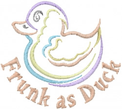 Rubber Duck Embroidery Design | AnnTheGran.com