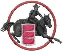 Barrel Racing Embroidery Design | AnnTheGran.com