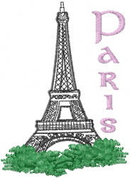 Paris Embroidery Design | AnnTheGran.com