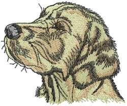 Labrador Retriever Embroidery Design | AnnTheGran.com