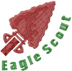 Eagle Scout Embroidery Design | AnnTheGran.com