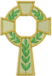 Catholic Cross Embroidery Design | AnnTheGran.com