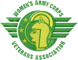 Womens Army Corps Embroidery Design | AnnTheGran.com