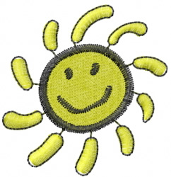 Sunshine Embroidery Design | AnnTheGran.com