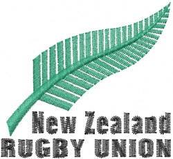 New Zealand Rugby Embroidery Design | AnnTheGran.com