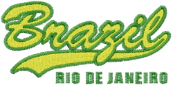 Rio Brazil Embroidery Design | AnnTheGran.com