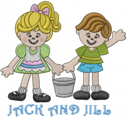 Jack And Jill Embroidery Design | AnnTheGran.com