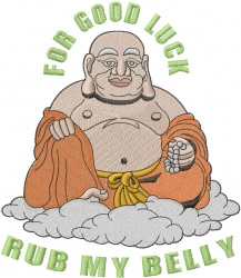 Buddha Embroidery Design | AnnTheGran.com