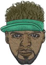 Rapper Embroidery Design | AnnTheGran.com