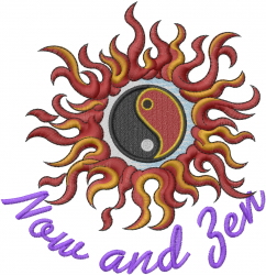 Now And Zen Embroidery Design | AnnTheGran.com