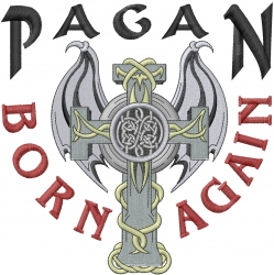 Pagan Embroidery Design | AnnTheGran.com