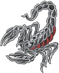 Scorpion Embroidery Design | AnnTheGran.com