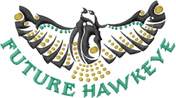 Future Hawkeye Embroidery Design | AnnTheGran.com