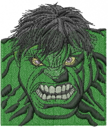 The Hulk Embroidery Design | AnnTheGran.com