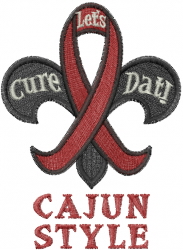 Cajun Style Embroidery Design | AnnTheGran.com