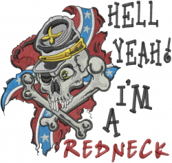 Im A Redneck Embroidery Design | AnnTheGran.com
