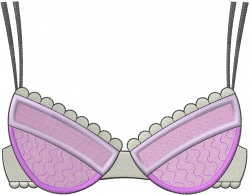 Lace Bra Embroidery Design | AnnTheGran.com