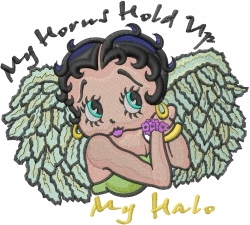 My Halo Embroidery Design | AnnTheGran.com