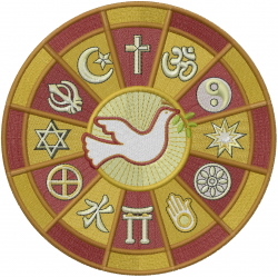 World Religion Embroidery Design | AnnTheGran.com