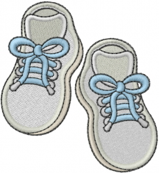 Baby Shoes Embroidery Design | AnnTheGran.com
