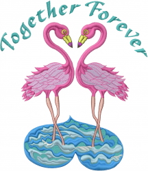 Together Forever Embroidery Design | AnnTheGran.com