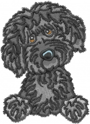 Labradoodle Embroidery Design | AnnTheGran.com