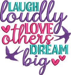 Dream Big Embroidery Design | AnnTheGran.com