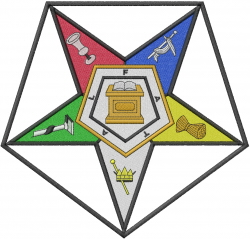 Grand Chapter of OES Embroidery Design | AnnTheGran.com