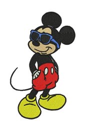 Cool Mickey Mouse Embroidery Design | AnnTheGran.com