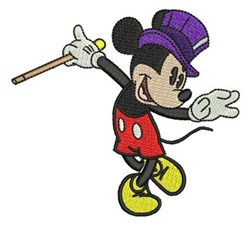 Tap Dance Mickey Mouse Embroidery Design | AnnTheGran.com
