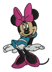 Minnie Mouse Embroidery Design | AnnTheGran.com