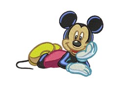 Mickey Mouse Embroidery Design | AnnTheGran.com