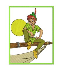 Peter Pan Embroidery Design | AnnTheGran.com