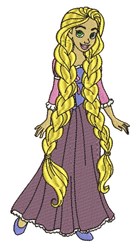 Rapunzel Embroidery Design | AnnTheGran.com