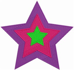 Hippie Star Embroidery Design | AnnTheGran.com