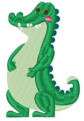 Alligator Embroidery Design | AnnTheGran.com