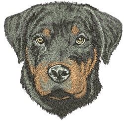 Dog Head Embroidery Design | AnnTheGran.com